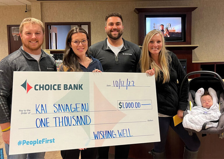 Bettering Our Communities One Wish at a Time - Choice Bank